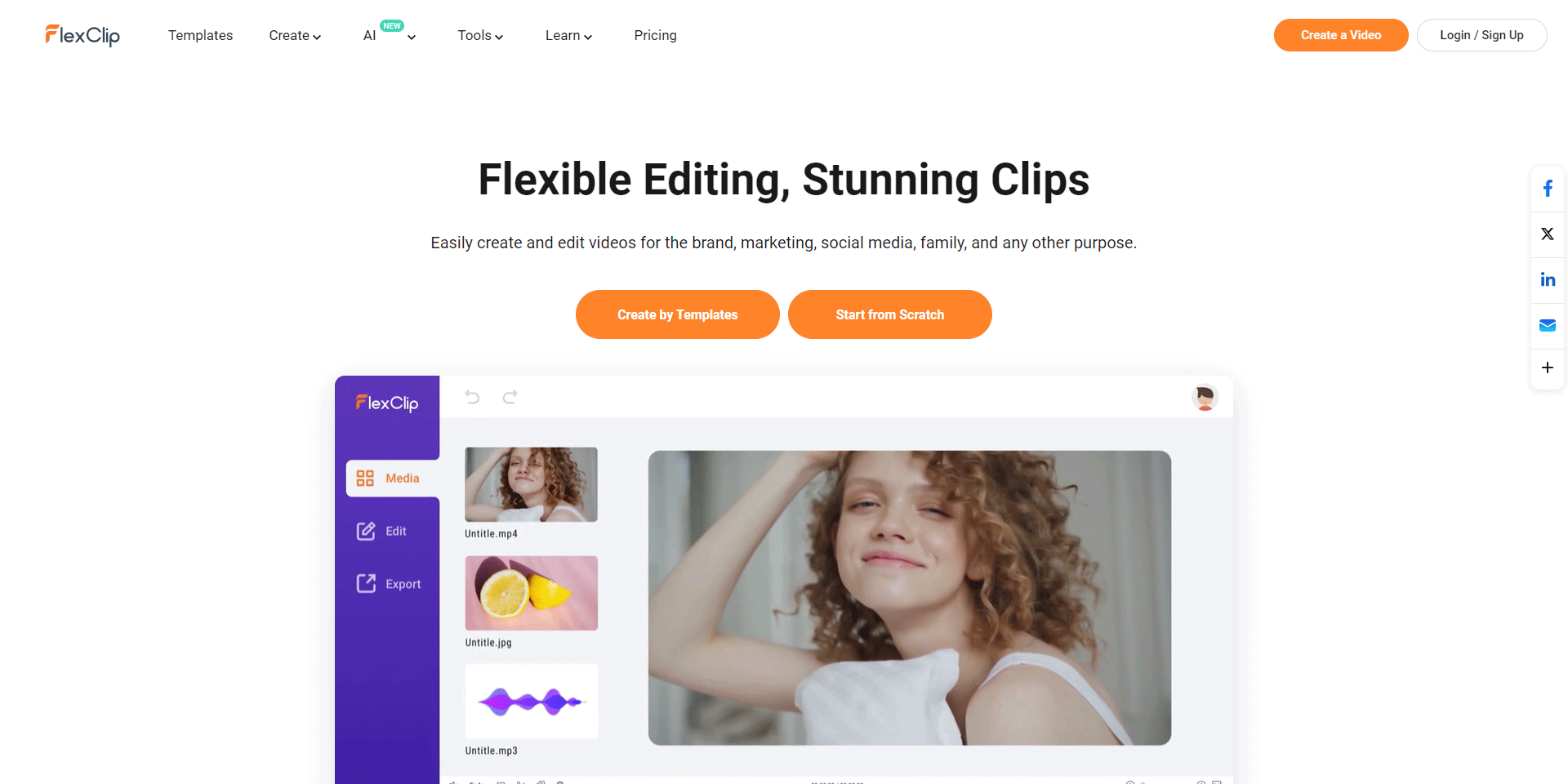 動画生成AI「FlexClip」完全ガイド: 概要から利用方法まで | 生成AIプロンプト研究所「チャプロ」
